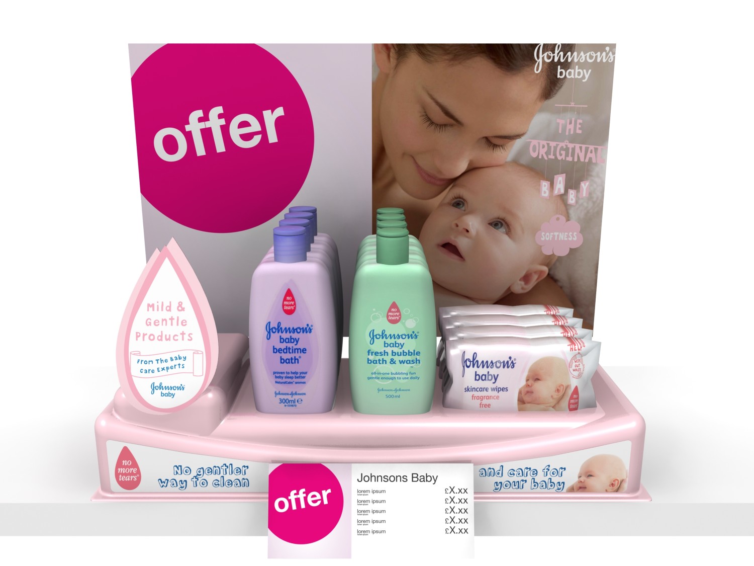 16973 Johnsons Baby Toiletries Blip E4 Option 3_View03 - POS, Retail ...