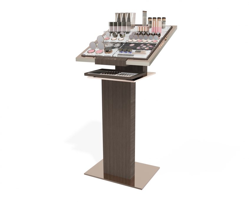 Delilah Cosmetics Tester Unit - POS, Retail, Exhibition, Freelance 3D ...